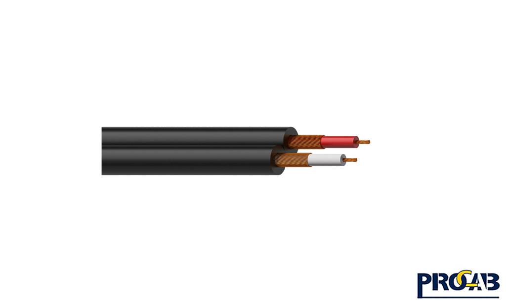 Procab SIG481 0.16mm Twin Screen Cable - Doneo