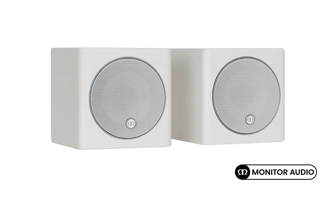 Ultra small speakers - Monitor Audio Radius 45 - White - Doneo Malta