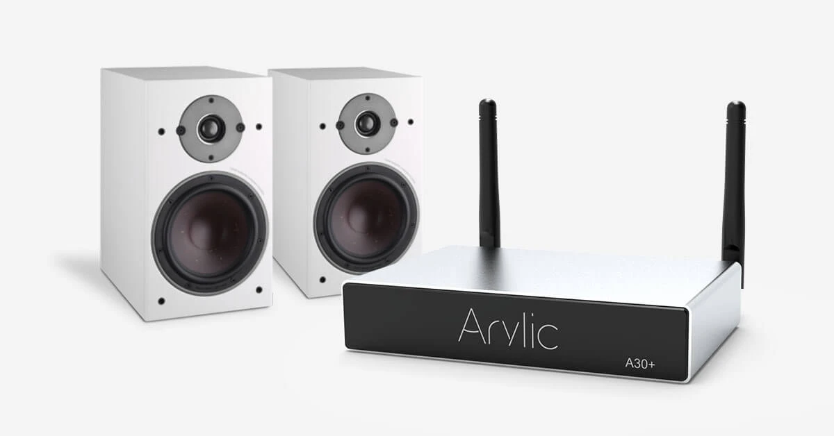 Arylic Wireless Mini Stereo Multi-room Amplifier A30+ - Doneo