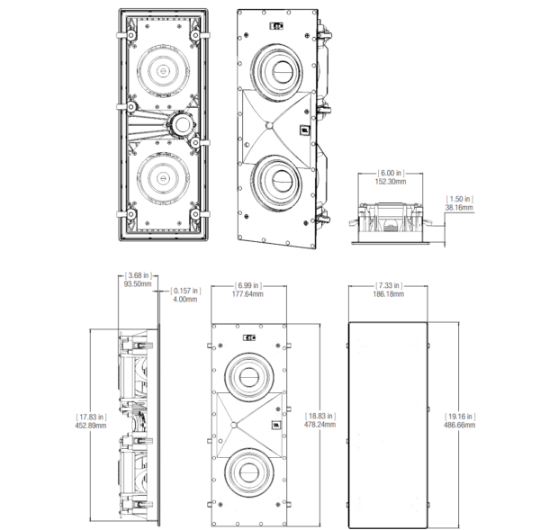 JBL Synthesis SCL-7 - Doneo