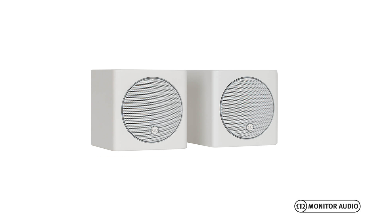 Ultra small speakers - Monitor Audio Radius 45 - White - Doneo Malta