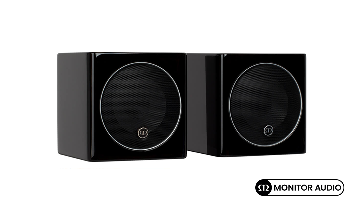 Ultra small speakers – Monitor Audio Radius 45 - Black - Doneo Malta
