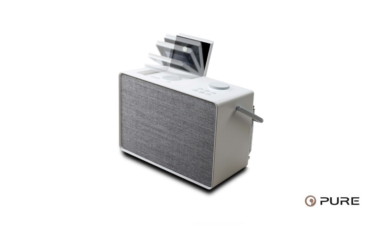 Pure Evoke Play Music System - Cotton White - Doneo