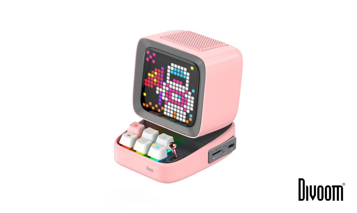 DIVOOM Ditoo Plus - Pink - Doneo