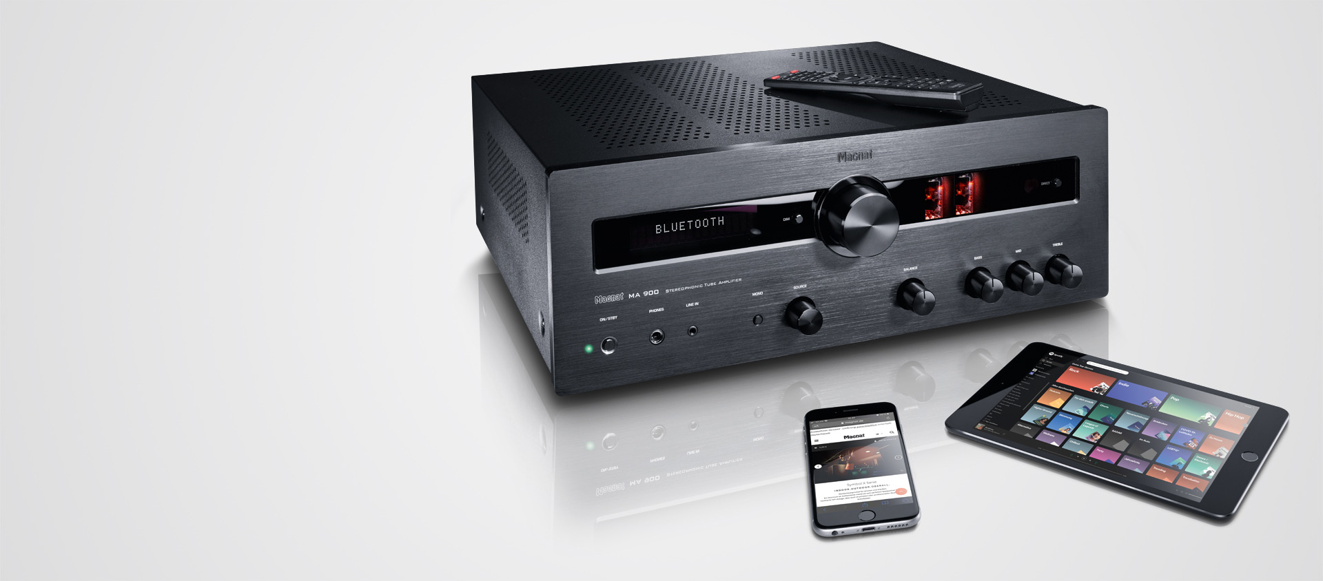 Magnat MA900 Hybrid Integrated Tube Amplifier - Doneo