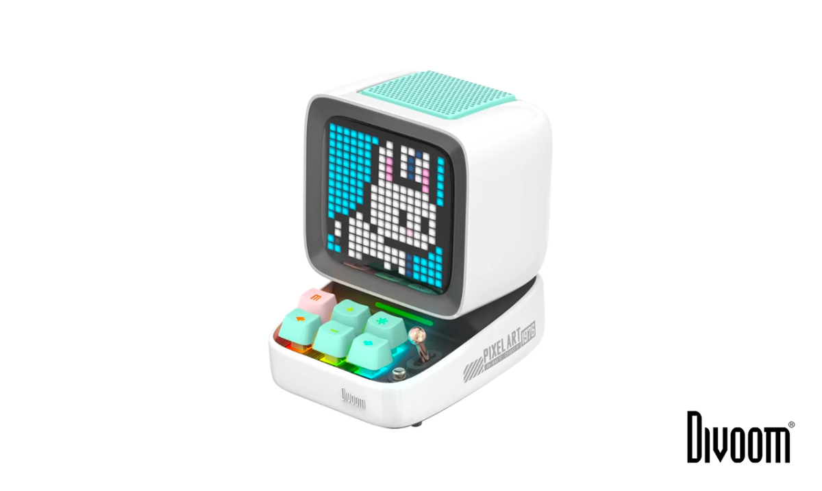 Divoom Ditoo Pro Bluetooth Speaker & Retro Pixel Art Game - Doneo