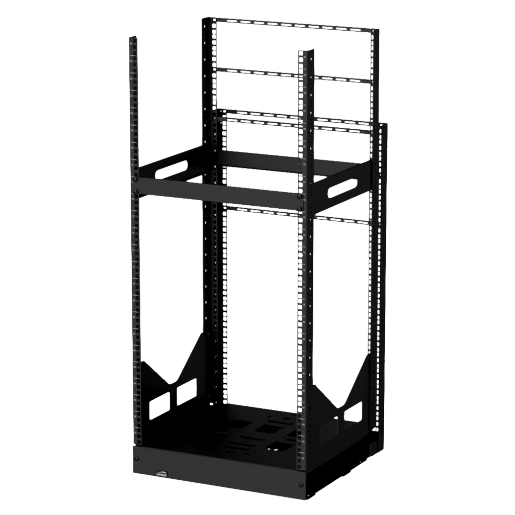 Caymon GPR424 - 19" slide-out rack - 24 units - 420mm depth - Doneo