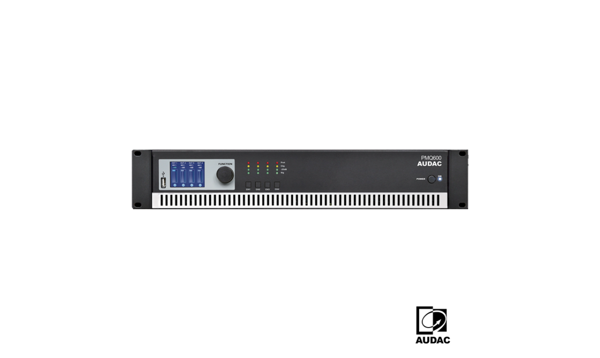 Audac PMQ Series - Power Amplifiers - Doneo
