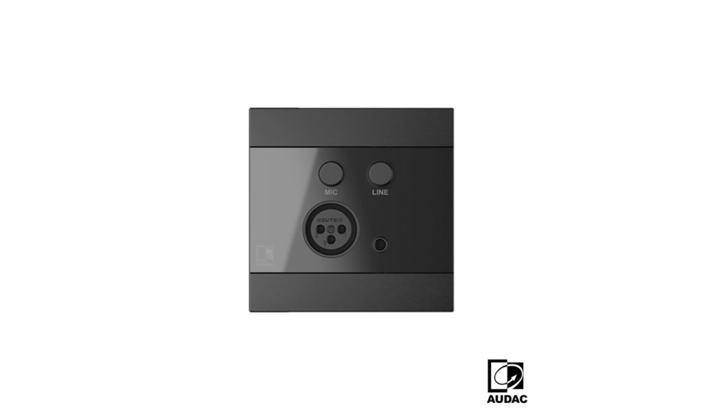 Audac WP205 - Audio Input Wall Panel - Doneo