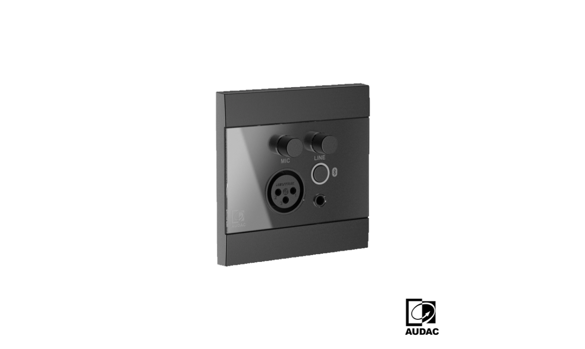 Audac WP225 - Audio Input Wall Panel - Doneo