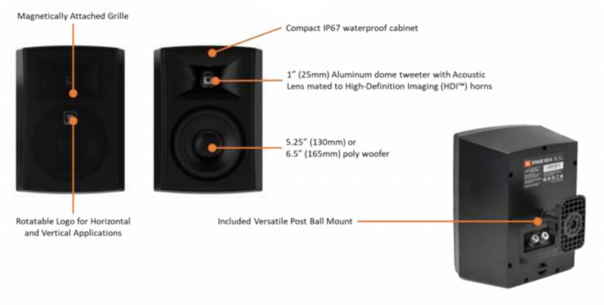 JBL Stage XD-6 Outdoor Loudspeaker - Doneo