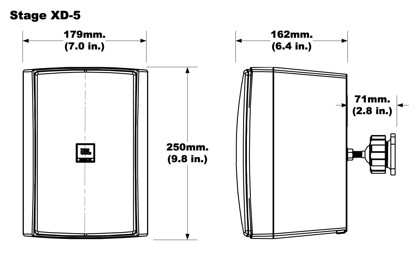 JBL Stage XD-5 Outdoor Loudspeaker - Doneo