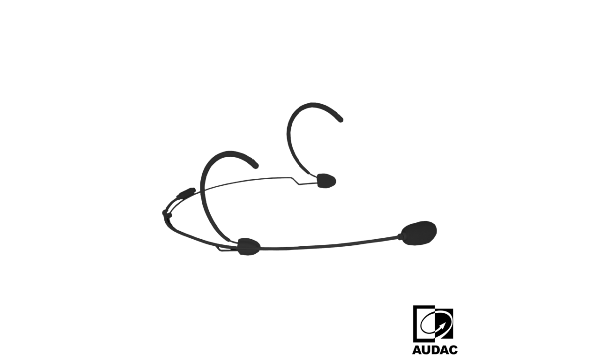 Audac CMX826 - Headset condenser cardioid microphone - Doneo